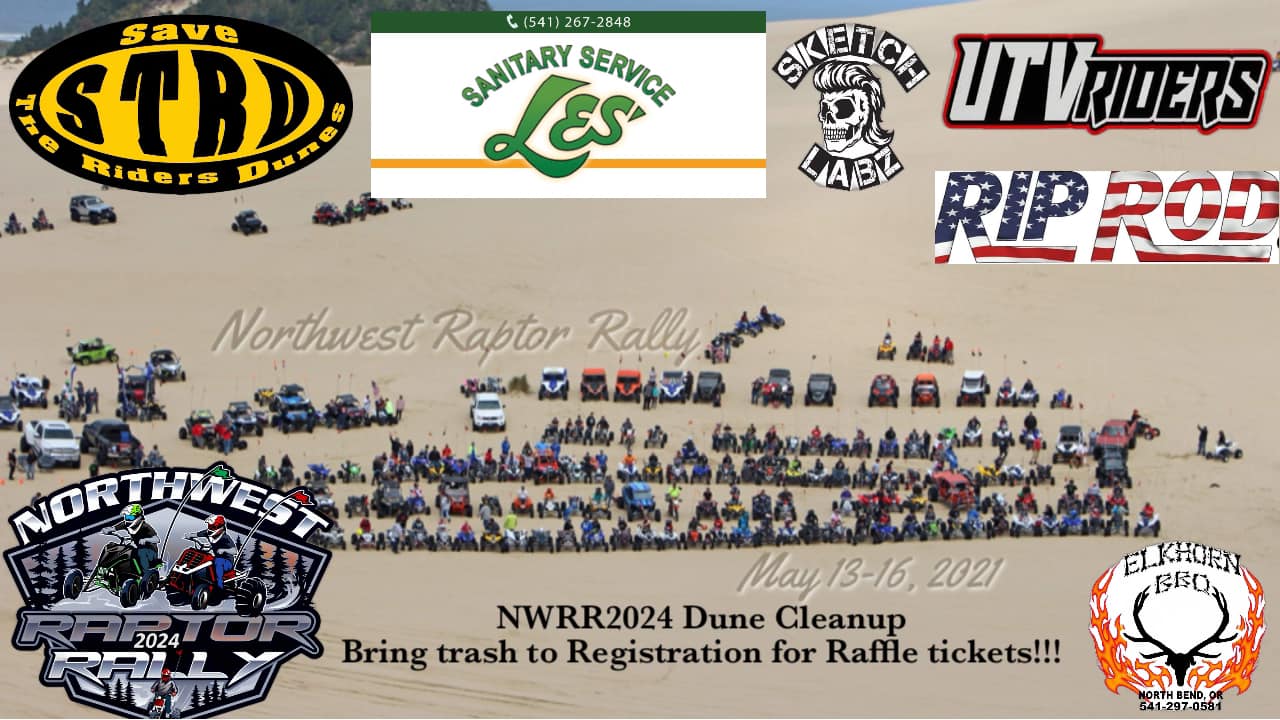 Northwest Raptor Rally 2024 - Save The Riders Dunes